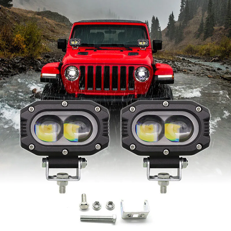 LED-Pods-Light-Spot-Flood-Beam-9V-36V-Waterproof-Led-Work-Fog-Driving ...