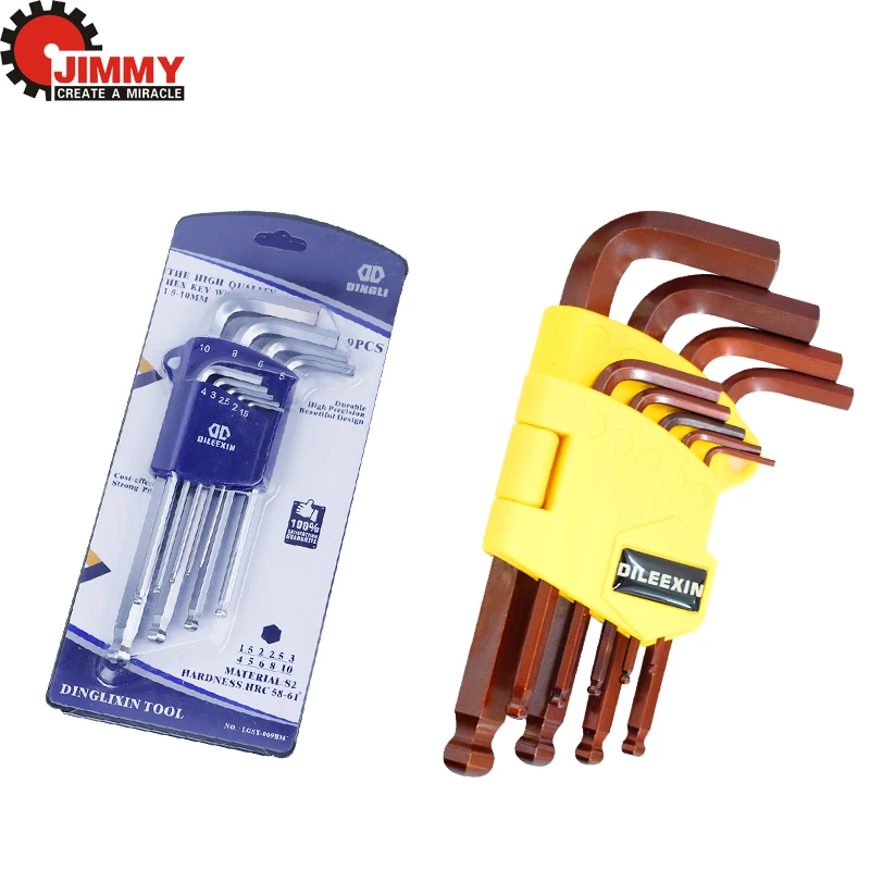 Jimmy-Tools-Juego-de-llaves-hexagonales-de-acero-cromado-molibdeno ...