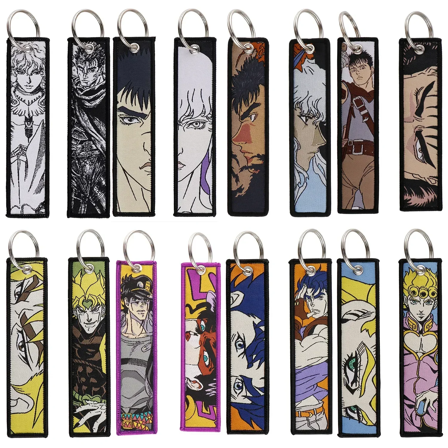 JOJO-Berserk-Keychain-for-Motorcycle-Anime-Keychain-for-Men-Gifts-and ...