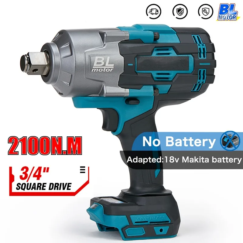 2100N-M-Brushless-Cordless-Electric-Impact-Wrench-Rechargeable-3-4 ...