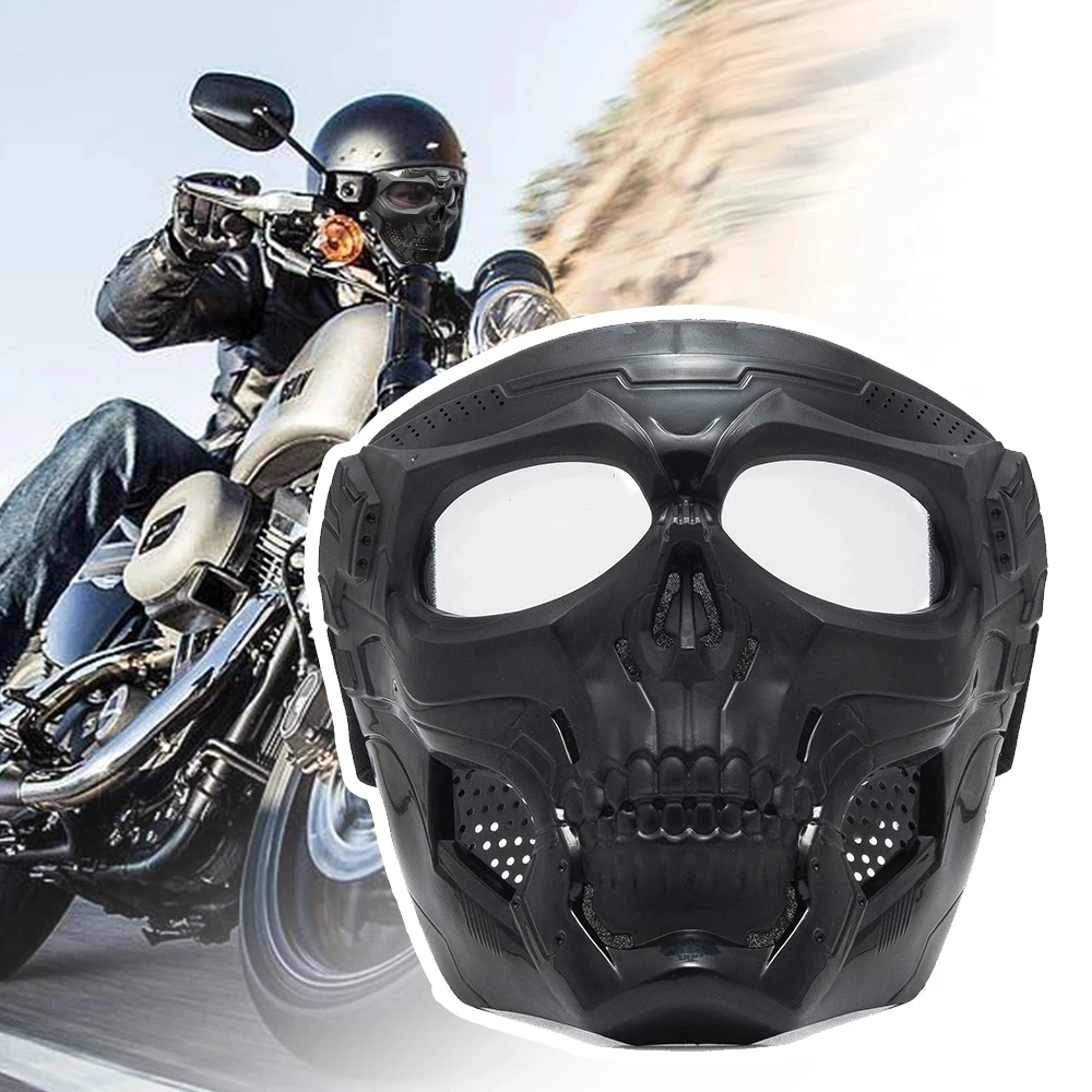 Skull Full Face Motorcycle 1PC Gifts Motorcycle Helmet Skull Skeleton