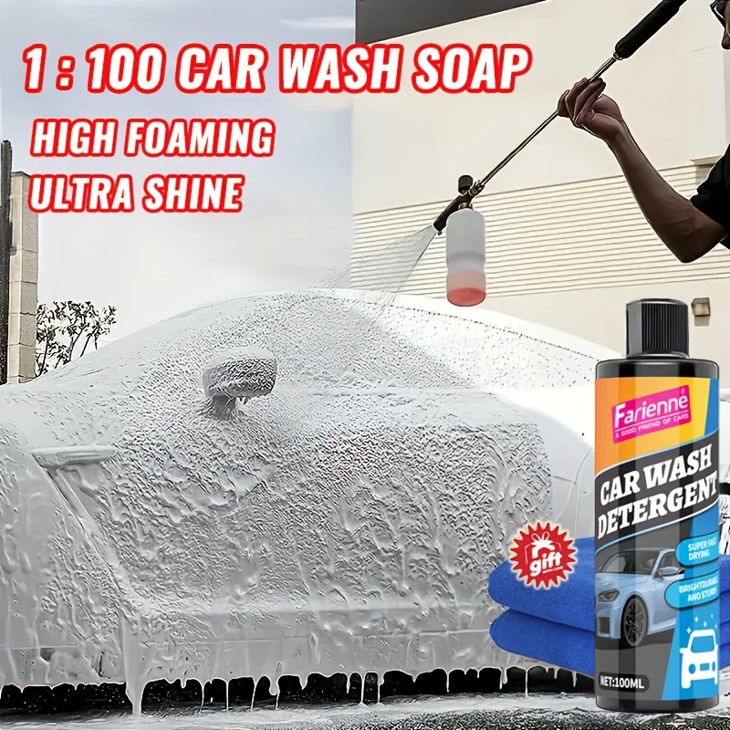Citrus Wash & Gloss Foaming Car Wash Soap(Works with Foam Cannons/Guns ...