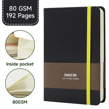 Dotted Notebooks PU Leather A5/A6/A7 Bullet Journal Checkered Blank ...