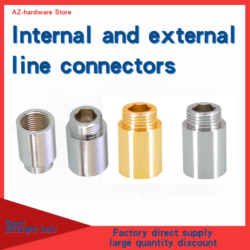 Pipe-Fittings-1-2-inch-lengthened-inner-and-outer-wire-direct-copper ...