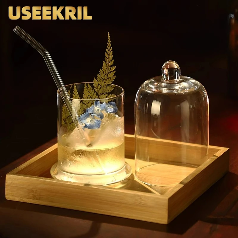 Creative-Smoked-Cover-Cocktail-Glasses-Cup-Atmospheric-Cocktail-Glass ...