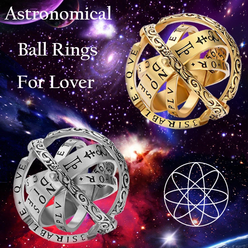 Astronomia-Ball-Rings-para-homens-e-mulheres-Openable-Rotate-Sphere ...