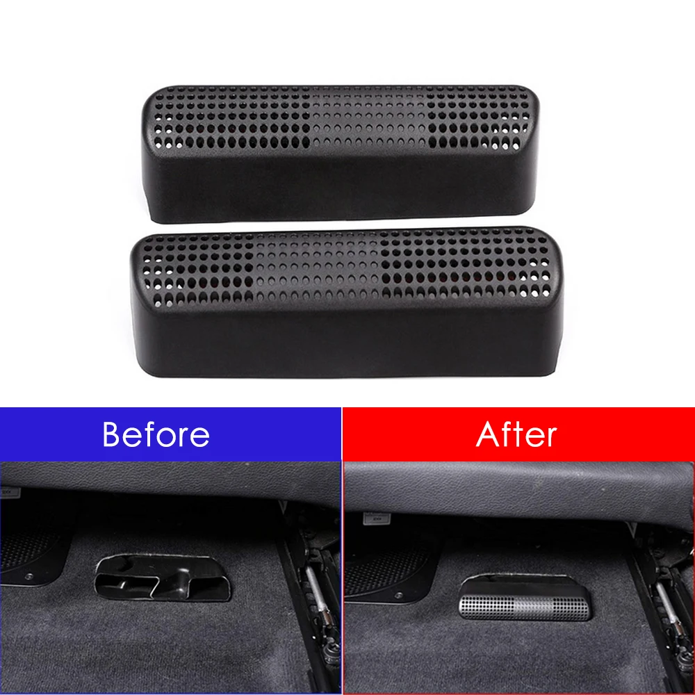 Car Duct Vent Outlet Cover Floor Air Conditioner Outlet Trim for BMW 3 ...