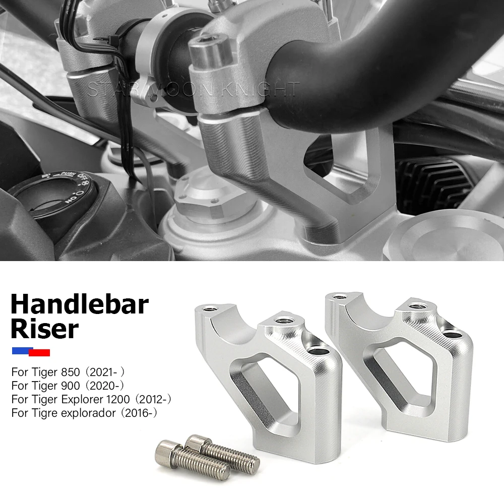 CNC-HandleBar-Riser-Clamp-For-Tiger-900-GT-PRO-GT-Low-Rally-Pro-2020 ...