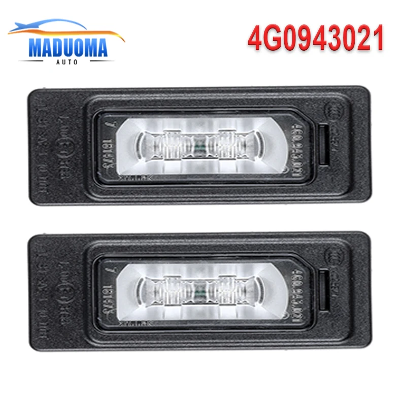 New Hight LED License Plate Lamp Car 4G0943021 5N0943021 3AF943021A 4G0 ...