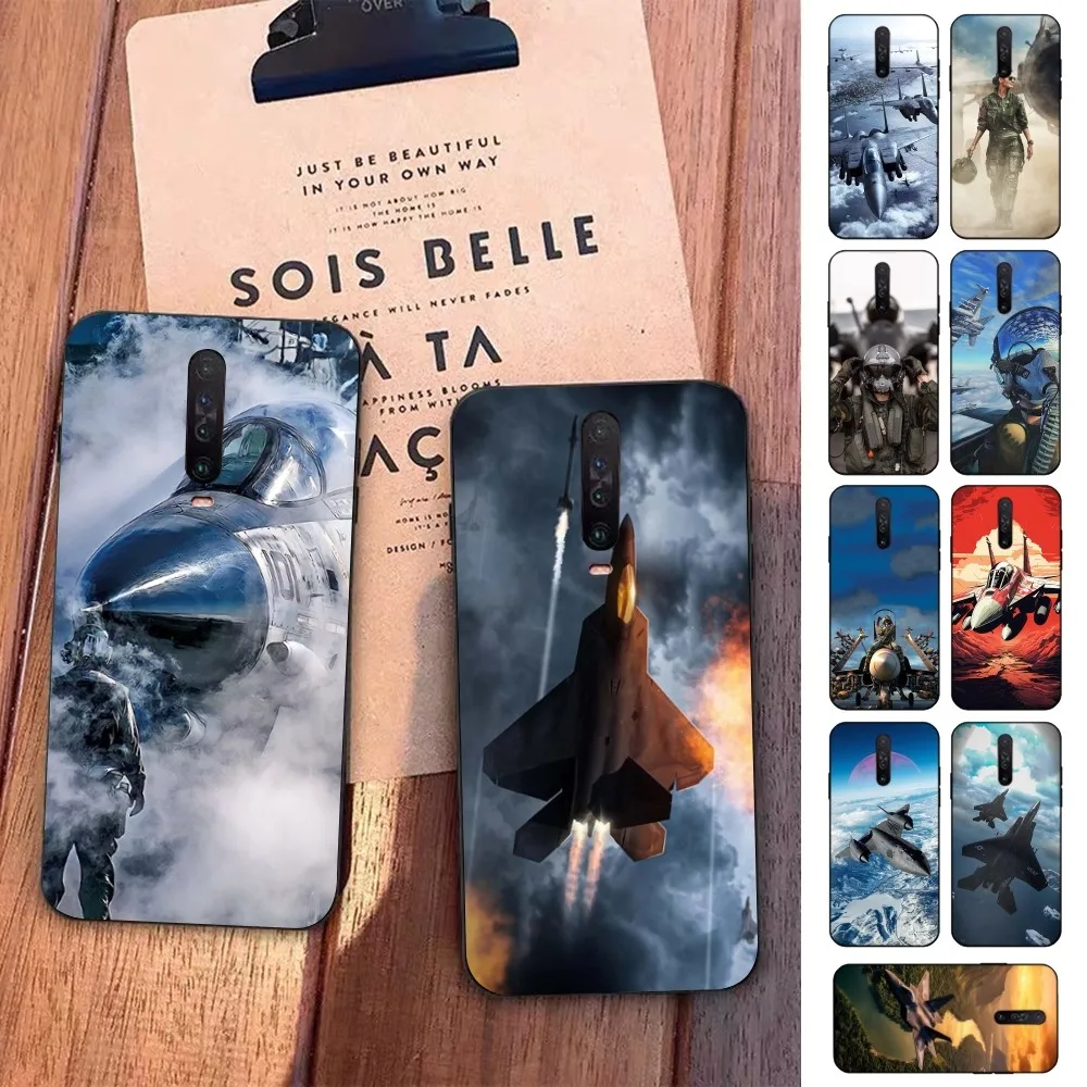 Military-Aircraft-Warship-Fighter-Phone-Case-For-Redmi-5-6-7-8-9-10 ...