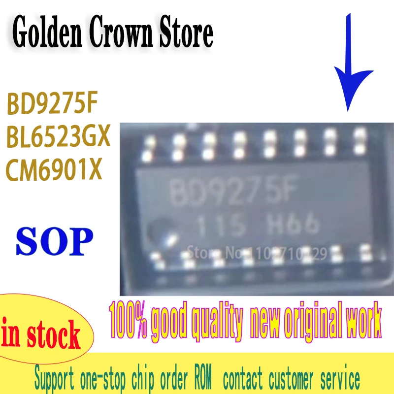 10 unids/lote BD9275F BD9275 BL6523GX BL6523 CM6901X SOP-16 nuevo y ...