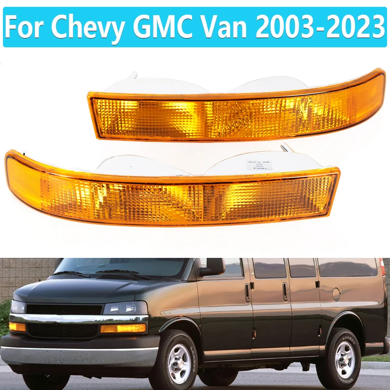 Car-Front-Turn-Signal-Light-For-Chevy-GMC-Van-2003-2004-2005-2023 ...