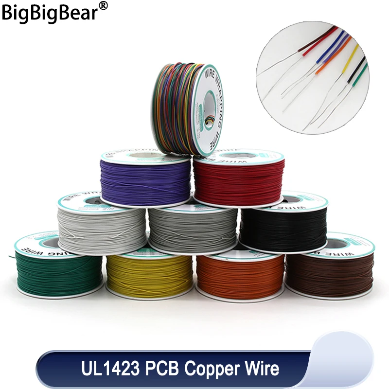 250m-roll-PCB-Wire-UL1423-Tinned-Copper-PVC-Insulation-30AWG-Test ...