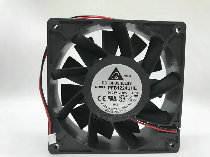 Delta Electronics FFB1224EHE DC 24V 1.5A 120x120x38mm 3-Wire Server ...