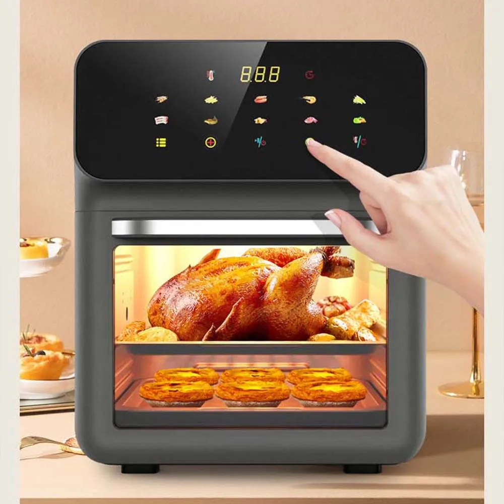 Freidora-de-aire-FD-1015B-horno-el-ctrico-multifuncional-para-el-hogar ...