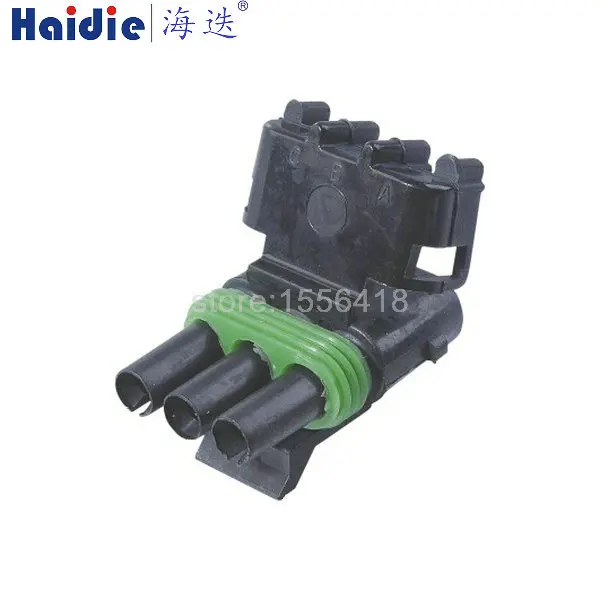 3 pin Delphi 2.5 Series Female and Male Plug Haltech MAP TPS Waterproof ...