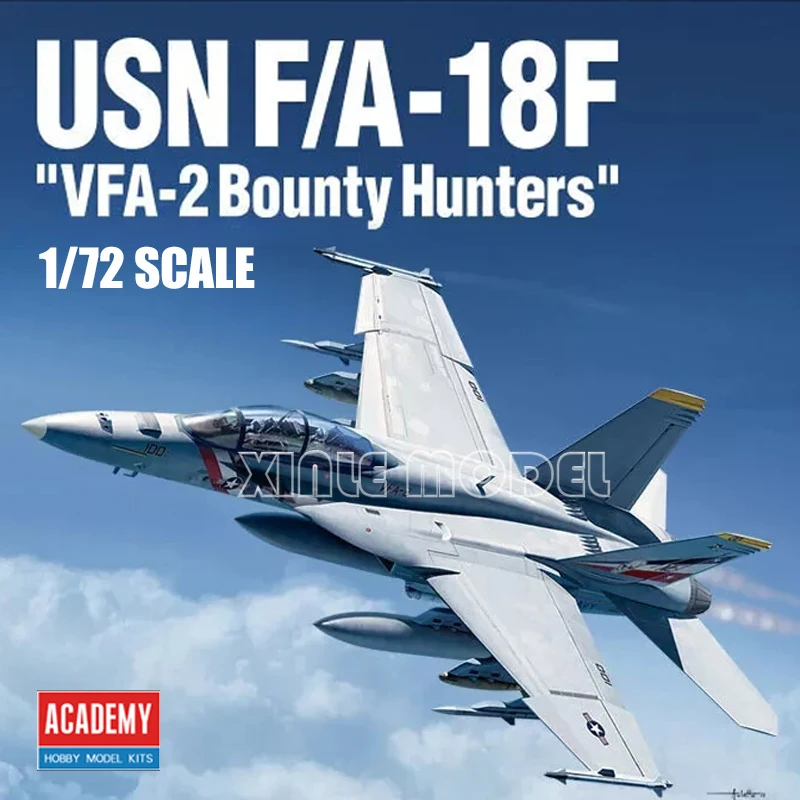 Academy 12567 USN F/A-18F "VFA-2 Bounty Hunters" Kit de modelo a escala ...