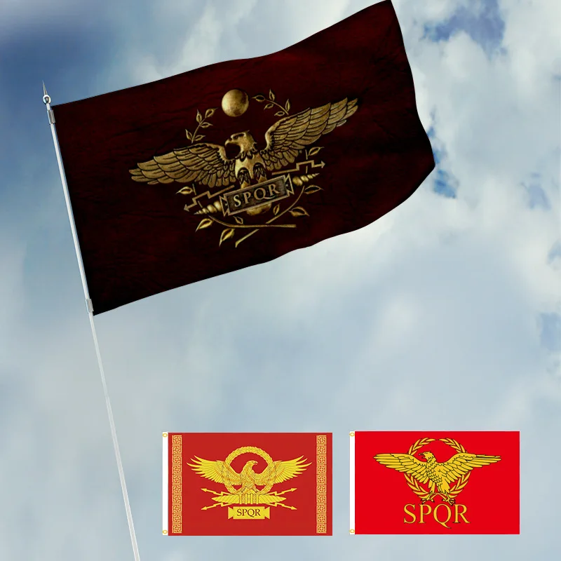 Bandera-de-legi-n-romana-SPQR-banderas-de-guerra-de-legiones-del ...