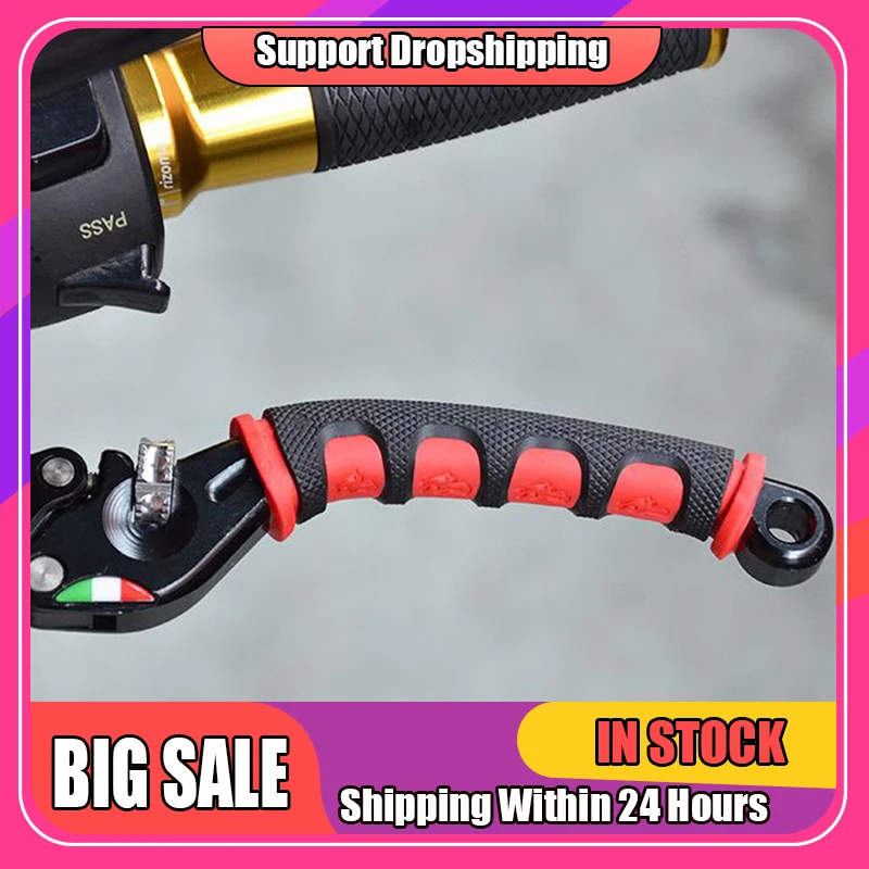 Moto E bike Scooter Handlebar Cover Anti Slip Moto Handle Brake Grip ...