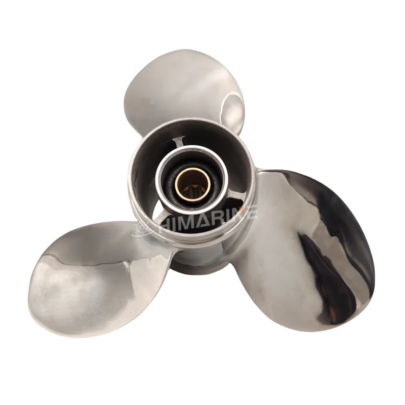 Himarine-Stainless-Steel-Marine-Propellers-For-YAMAHA-9-9-15HP-Outboard ...
