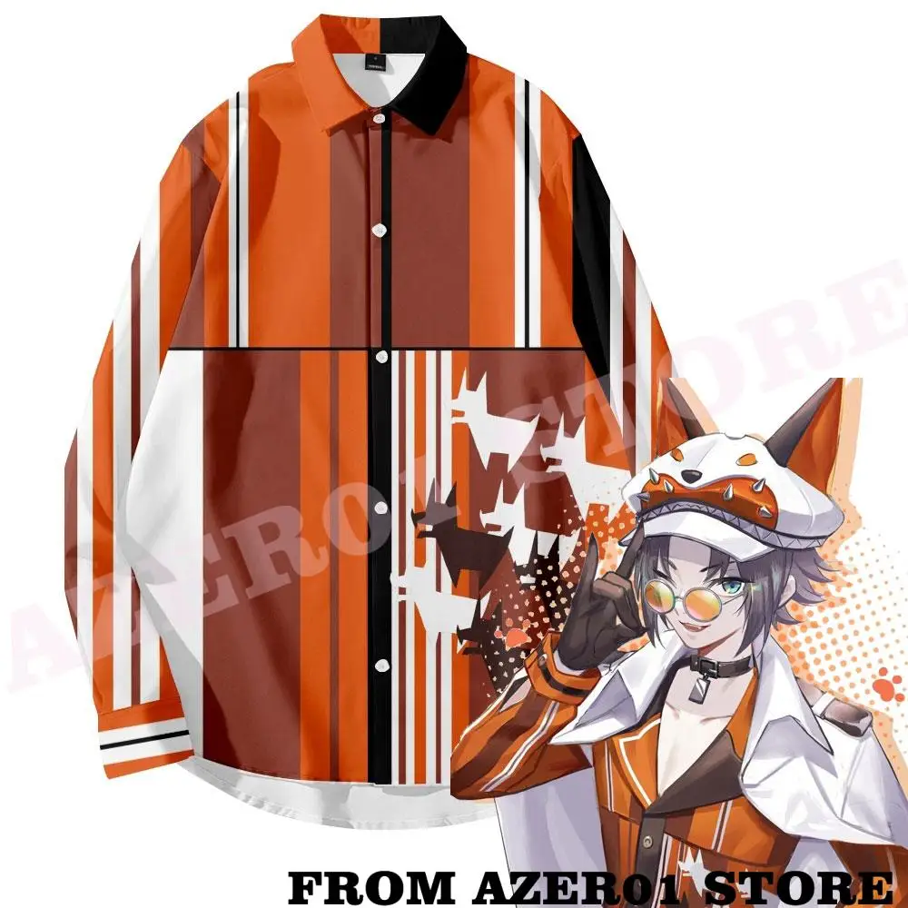 HOLOLIVE Vtuber Mysta Rias Merch Cosplay Long Sleeve Blouse Hoodies ...