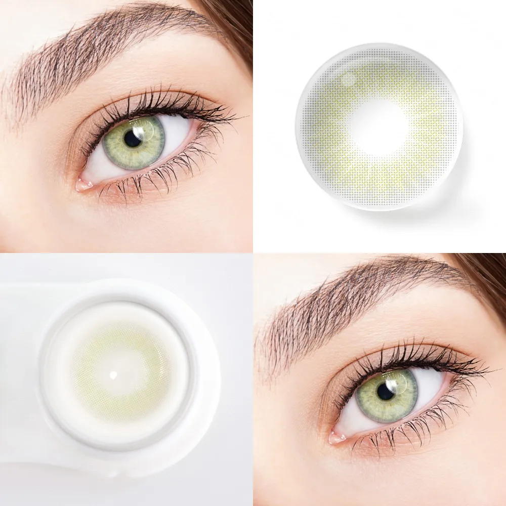 Natural Amber Colored Eyes