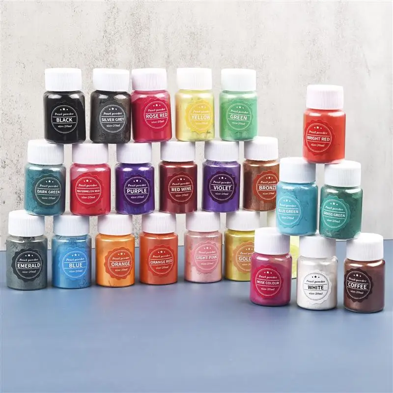 24-Colors-10g-Epoxy-Resin-Dye-Pigment-Filler-Pearlescent-Powder ...