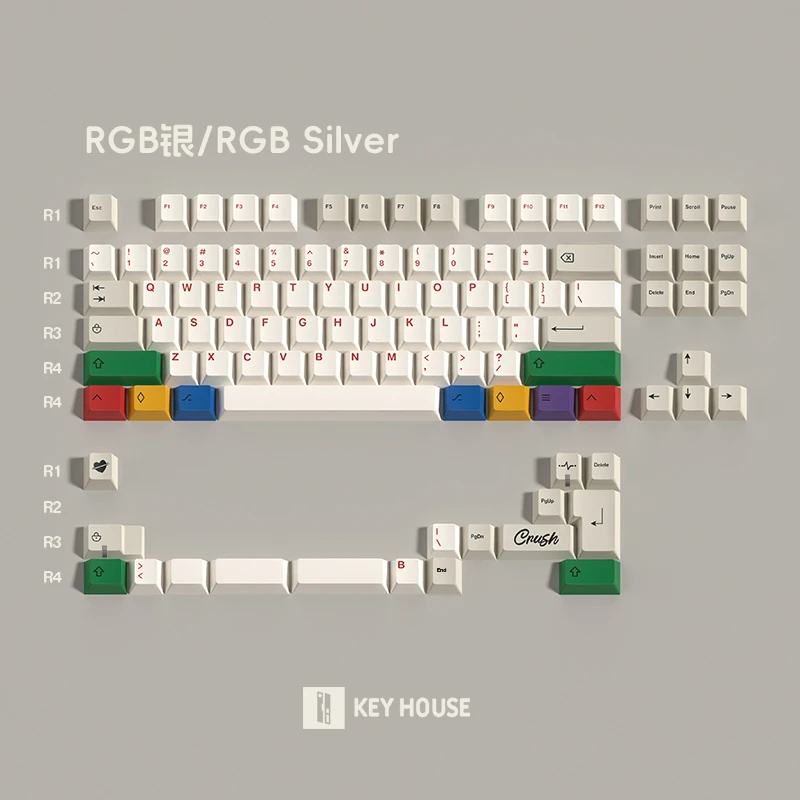 104-key-Keycaps-Japanese-Korean-PBT-Sublimation-Keycaps-Various-Colors ...
