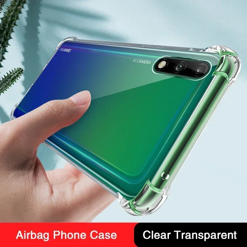 Coque-Transparent-Silicone-Phone-Case-for-Huawei-Y8P-2020-Airbag ...