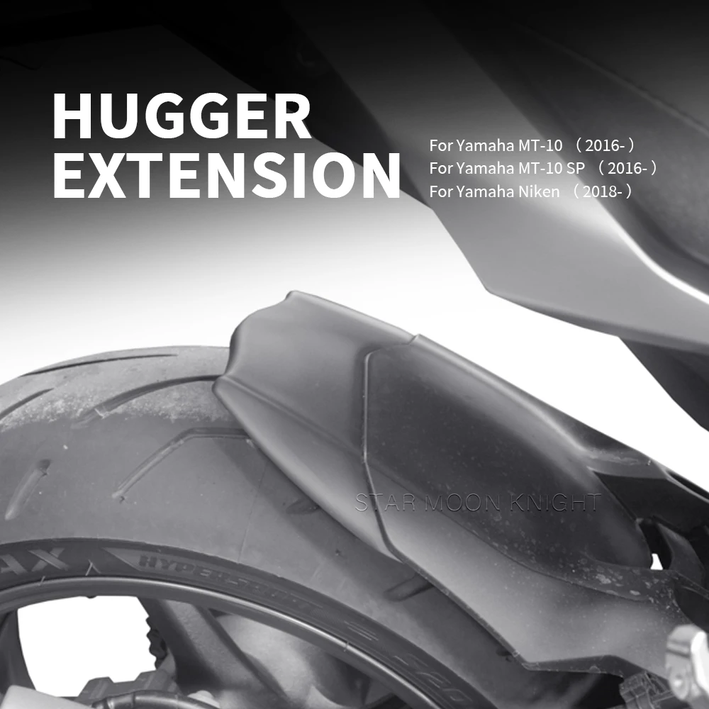 Motorcycle-Rear-Fender-Mudguard-Extender-Hugger-Extension-For-Yamaha-MT ...