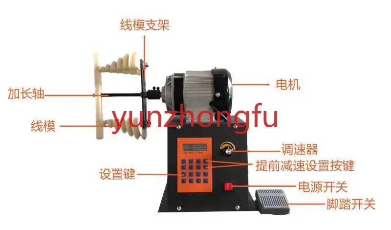 Electric Motor Coil Winding Stand