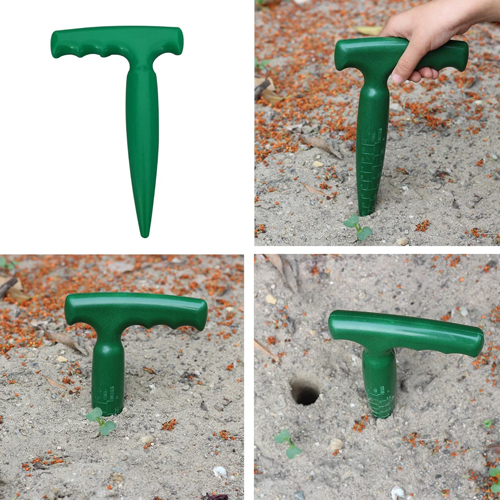 Soil Puncher T shaped Plant Migration Sowing Plastic Gadgets Nursery ...