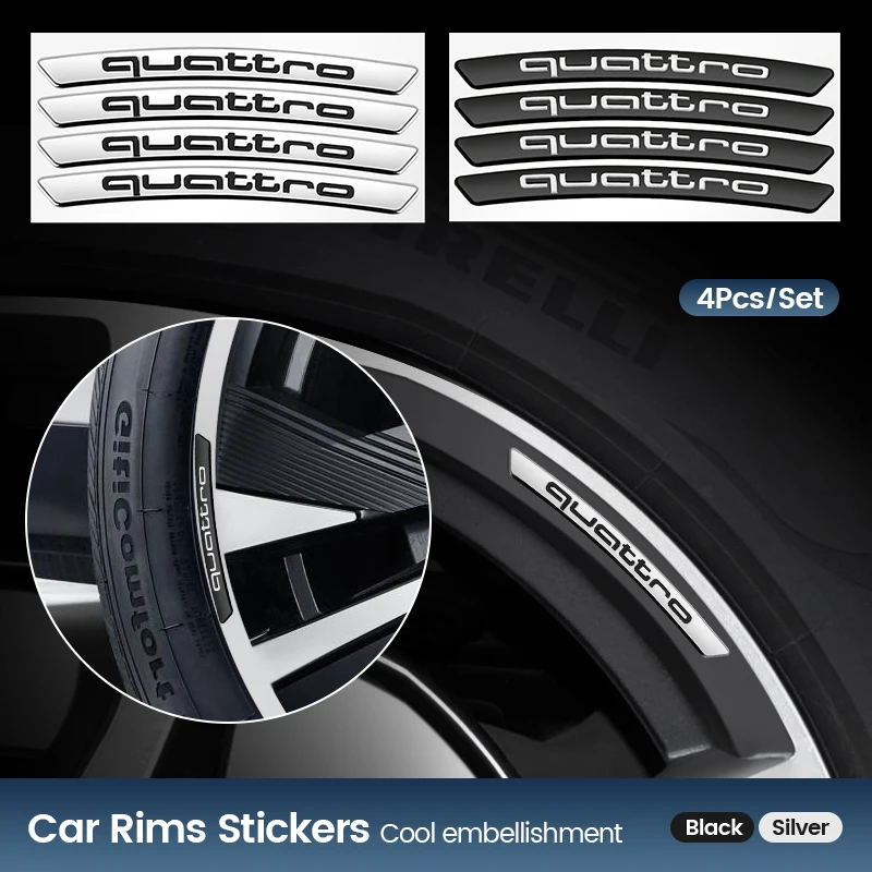 4pcs-Aluminum-Car-Badges-Wheels-Rims-Stickers-Auto-Decoration-For-Audi ...