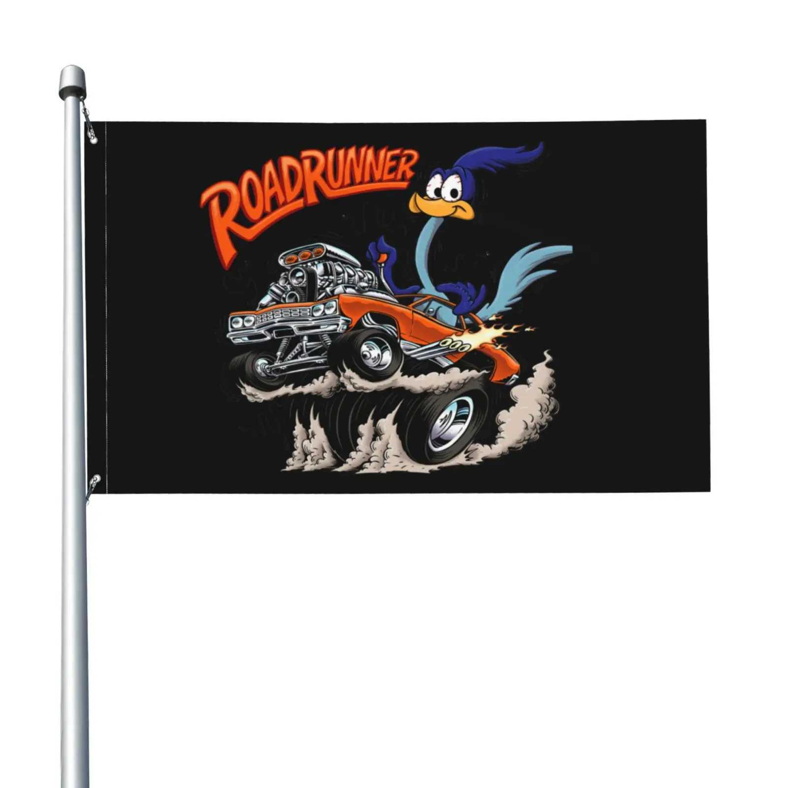Plymouth-Road-Runner-Rat-Fink-Art-Flag-Banner-National-Outdoor ...