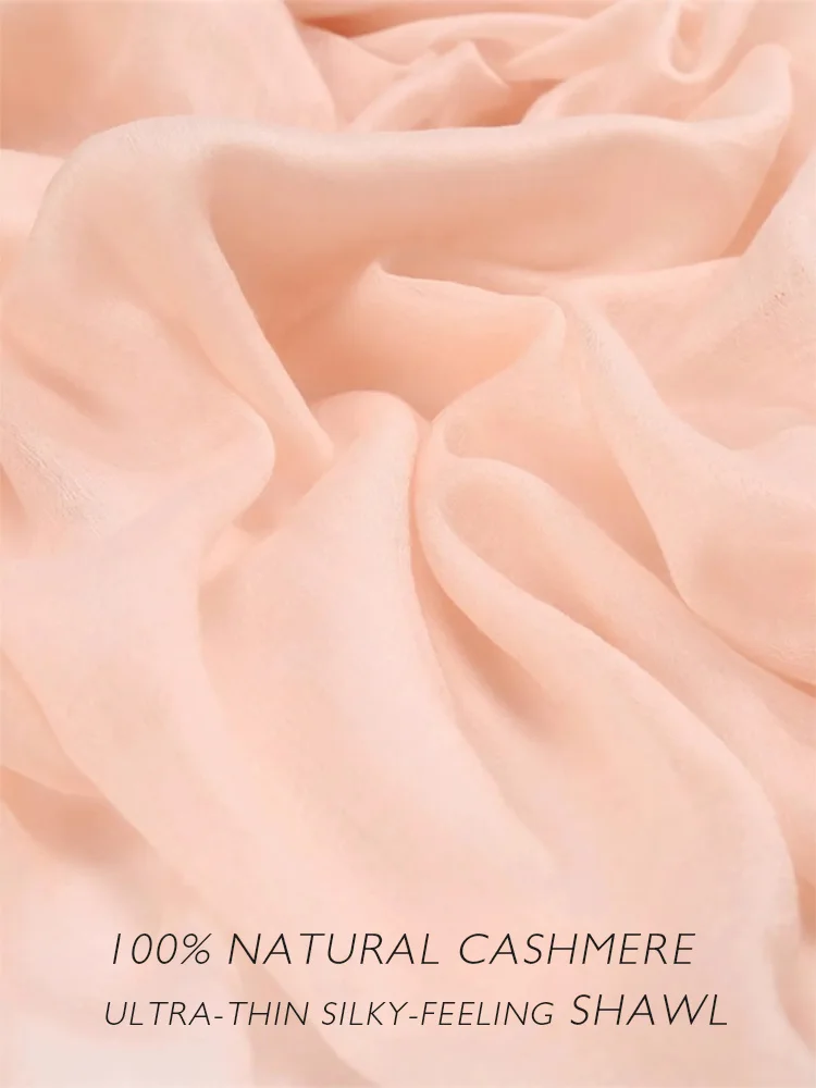 100-Pure-Cashmere-Scarf-Pashmina-Ultra-thin-Silky-Feel-Sunscreen-Shawl ...