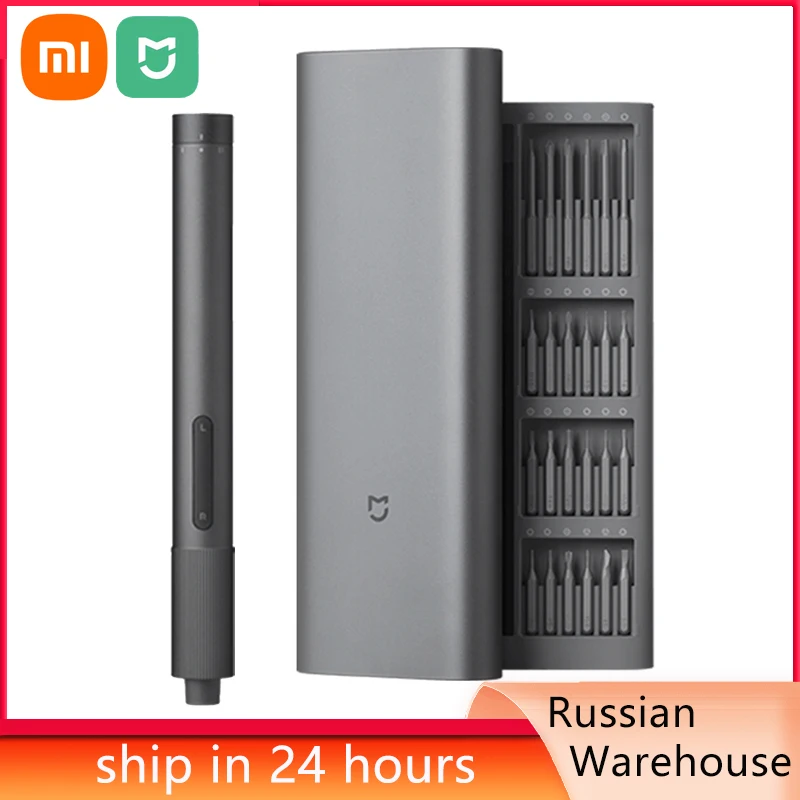 Xiaomi Mijia Precision Electric Manual Screwdriver Kit 24-in-1 Magnetic ...