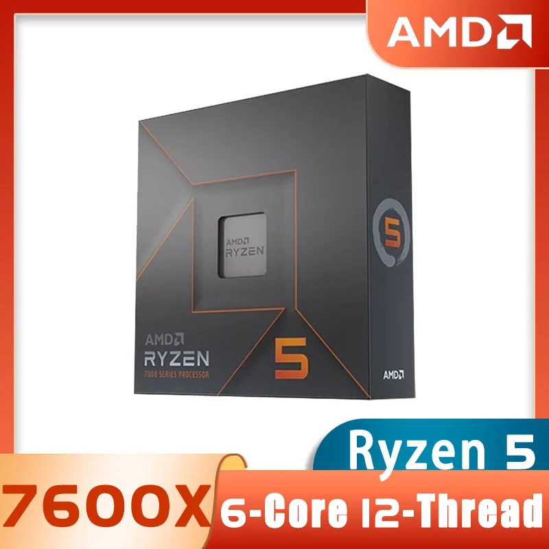 New-AMD-Ryzen-5-7600X-R5-7600X-BOX-100-000000593-4-7GHz-6-Core-12 ...