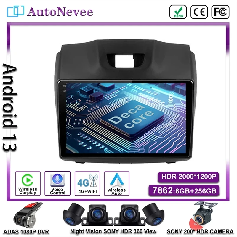 Android-13-Auto-Radio-For-Chevrolet-Holden-S10-TRAILBLAZER-COLORADO ...