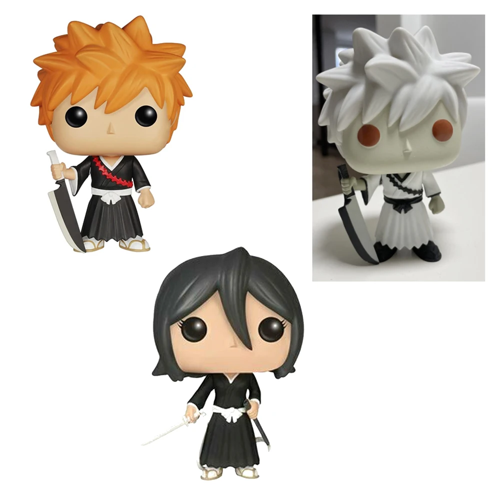 BLEACH New movable doll ICHIGO RUKIA HOLLOW ICHIGO Action Figure ...