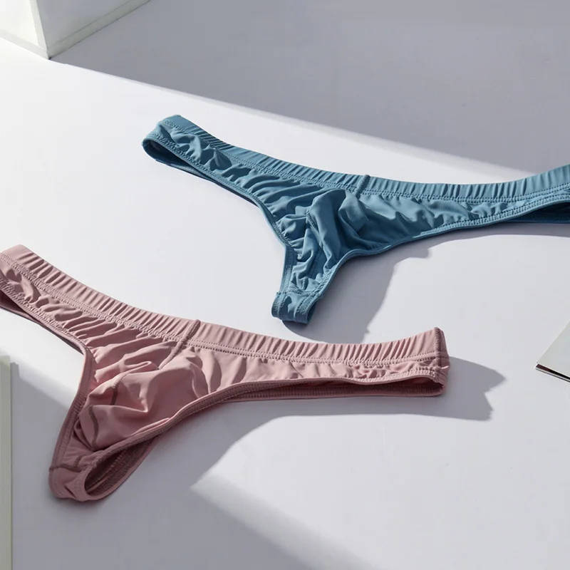 Mens-G-string-Thongs-Bulge-Pouch-Breathable-Underpants-T-Back-Underwear ...