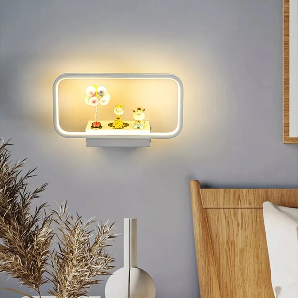 LED-Wireless-Charging-Wall-Lamp-Touch-Controlled-Three-Color-Infinite ...