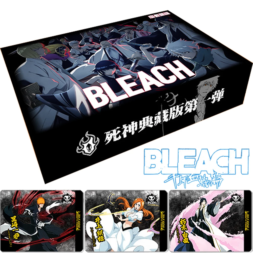 Genuine-BLEACH-Card-For-Children-Kurosaki-Ichigo-Inoue-Orihime-Ishida ...