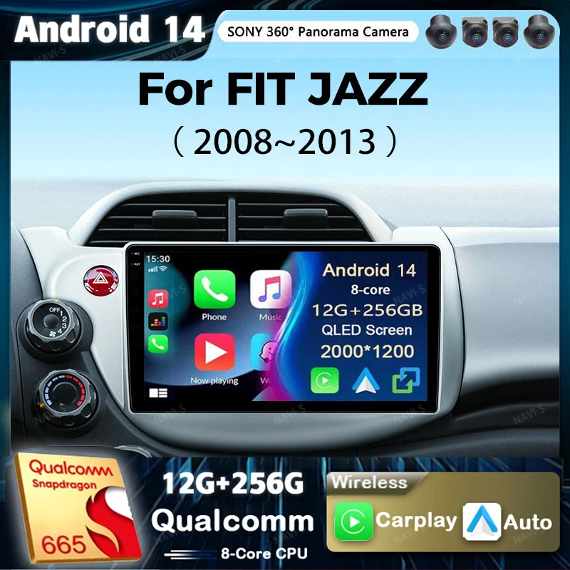 Android-14-Car-Stereo-Radio-Multimedia-Wireless-Carplay-Android-Auto ...