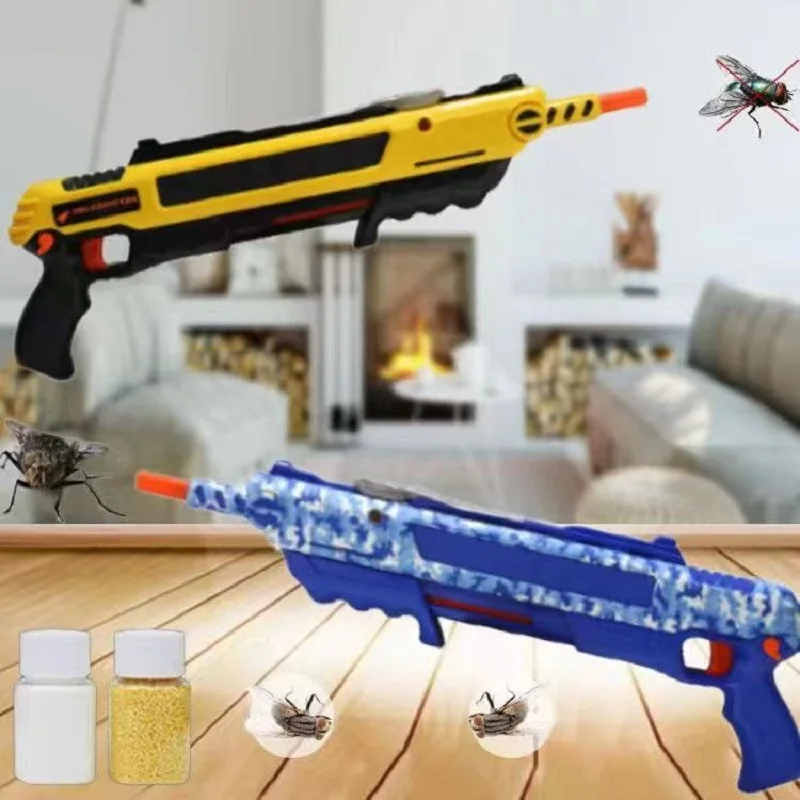 Salt-bullet-Gun-3-FLy-Killer-With-Infrared-Sight-Laser-Pepper-Bullet ...