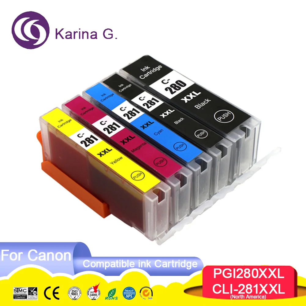 PGI-280-XL-281-PGI-280-PGI280-CLI-281-CLI281-Premium-Compatible-Inkjet ...