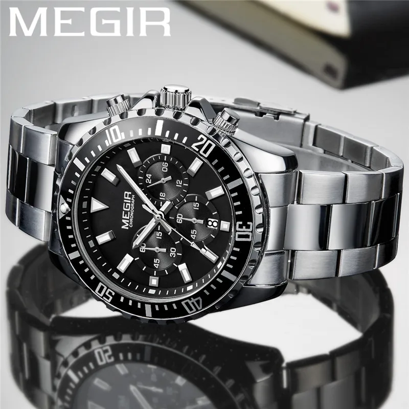 MEGIR-Man-Sport-WristWatch-Waterproof-Chronograph-Men-Watch-Military ...