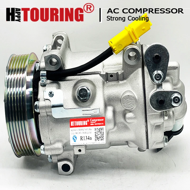 Air-Conditioner-AC-Compressor-For-Peugeot-407-508-607-Citroen-C5-C6 ...