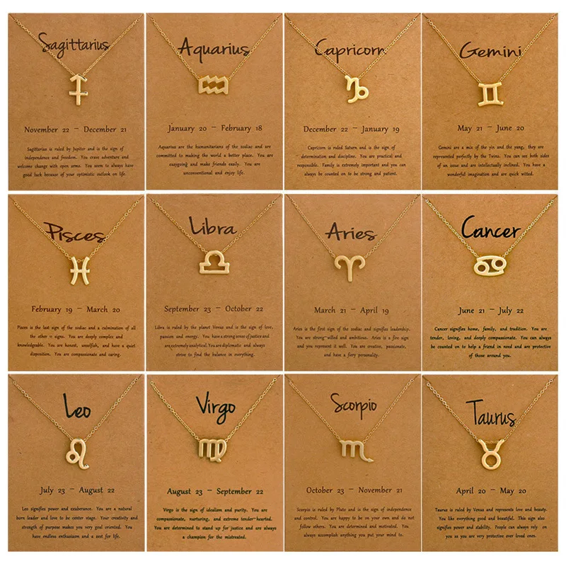 925 Sterling Silver Women's 12 Zodiac Constellations Horoscope Pendant ...