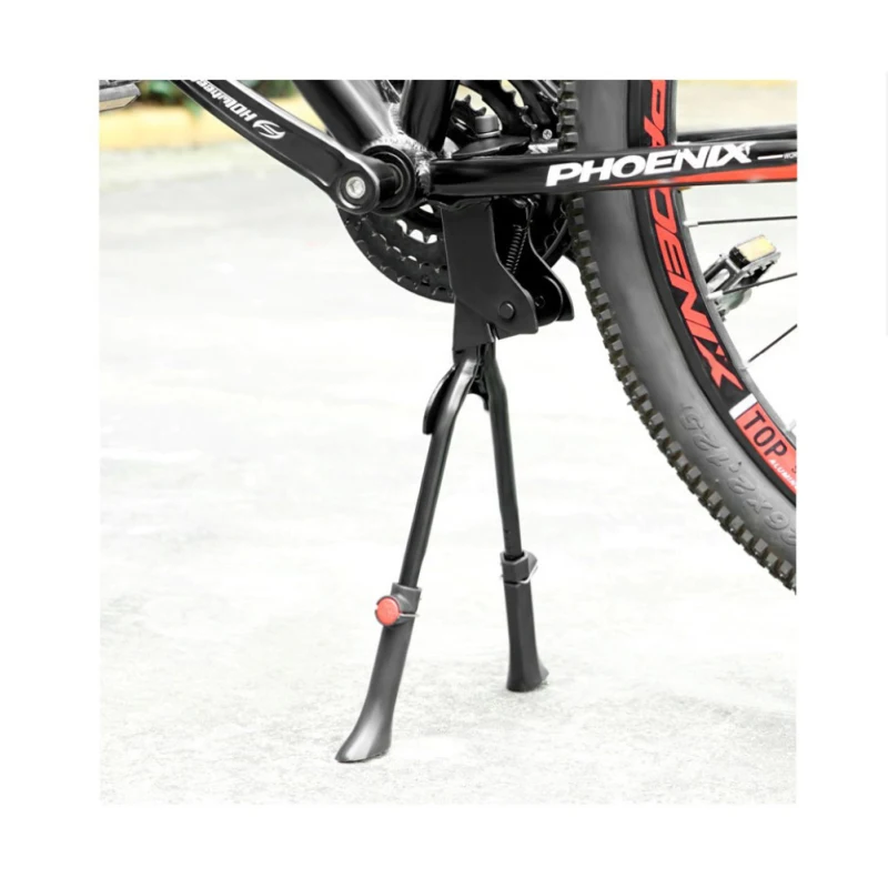 Double-Leg-Kickstand-Bicycle-Stand-Bike-Center-Mount-Foldable-Heavy ...
