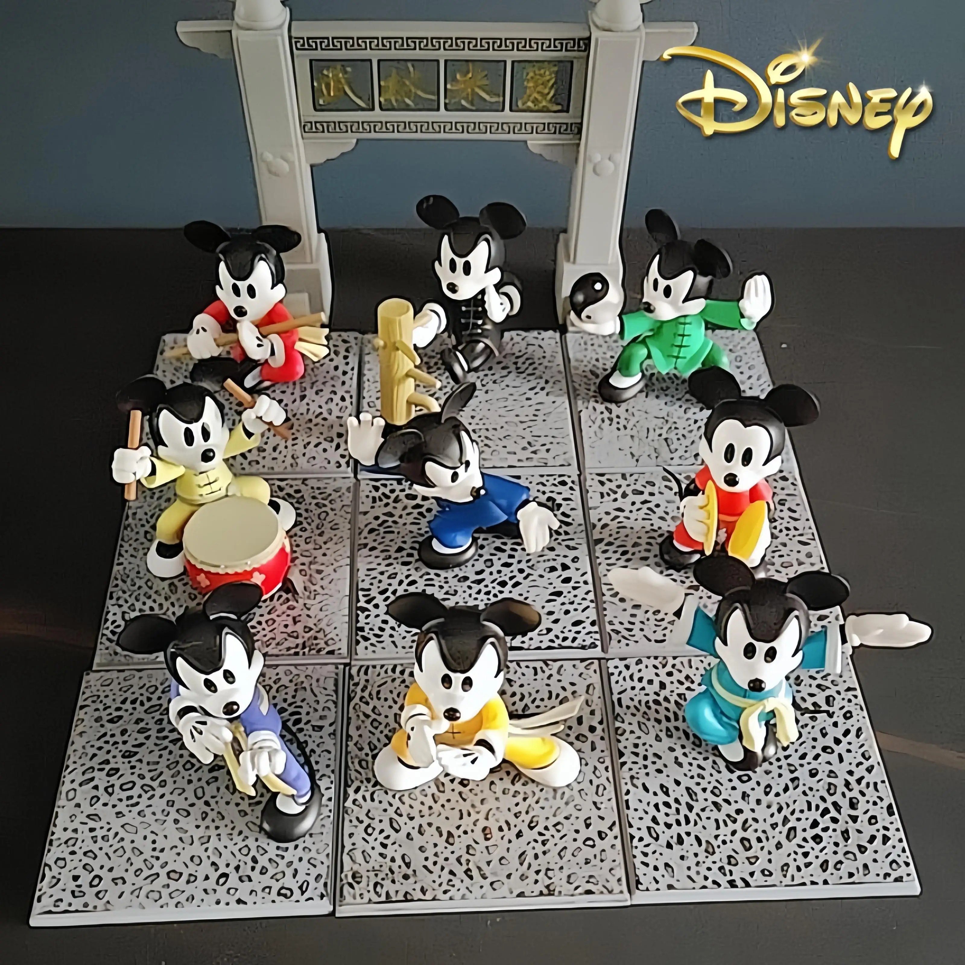 Caja-ciega-de-Disney-Wulin-Mi-Gu-Kung-Fu-Mickey-Awakening-Lion-juego-de ...